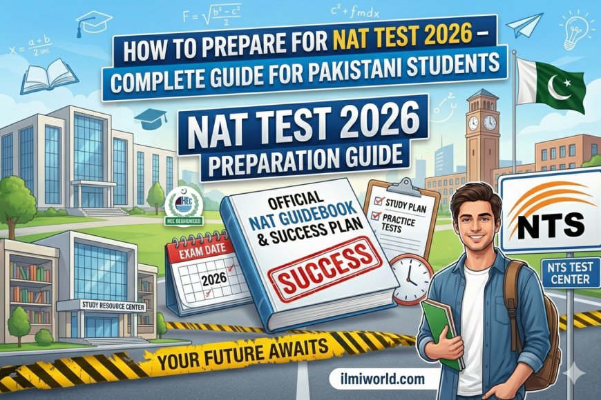 How to Prepare for NAT Test 2026 – Complete Guide for Pakistani ...